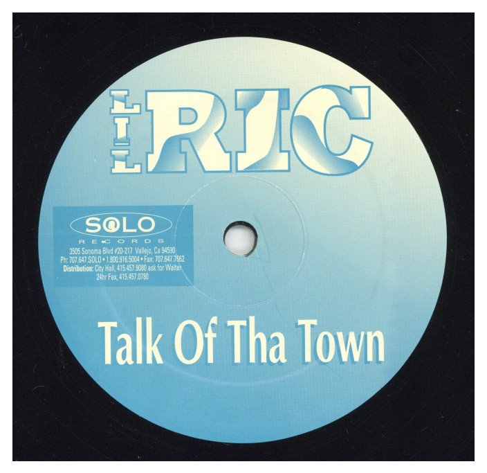 中古ﾚｺｰﾄﾞ LIL RIC – TALK OF THA TOWN / TRUNK RUMP – レコード販売 有限会社フリークス